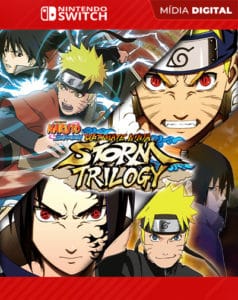 Naruto Shippuden Ultimate Ninja Storm Trilogy - Nintendo Switch - Mídia Digital - NeedGames
