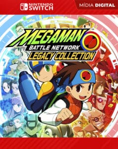 Mega Man Battle Network Legacy Collection - Nintendo Switch - Mídia ...